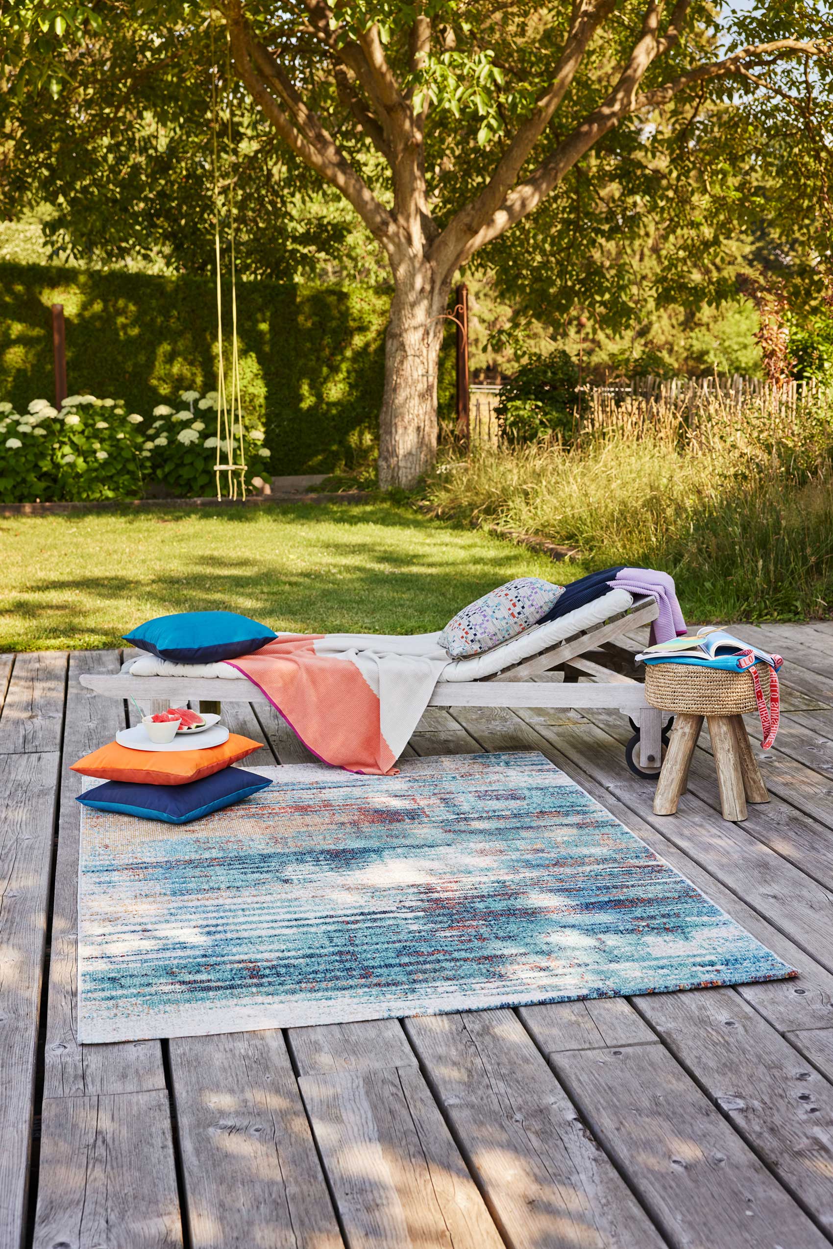 Esprit Teppich In- und Outdoor Bunt "Elouisa" – Outlet-Teppiche